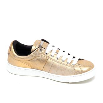 Dsquared2 Vintage-Effekt Sneaker Santa Monica - - Shoes - Damen - Gelb - 37 EU