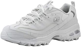 Skechers DLites Biggest Fan Baskets Mode pour Femme, Blanc., 39 EU