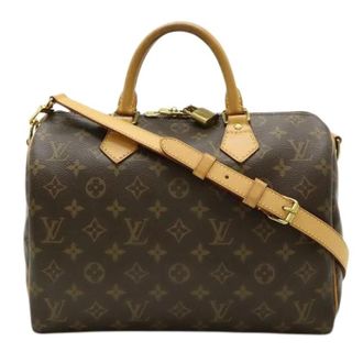 Louis Vuitton Pre-owned Monogram Speedy Bandouliere 30 Handtasche - - Pre-owned - Damen - Braun - ONE SIZE