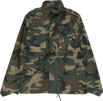 Alpha Industries Homme, Vestes, Multicolore, Taille: S Studio M-65 Camo Field Jacket