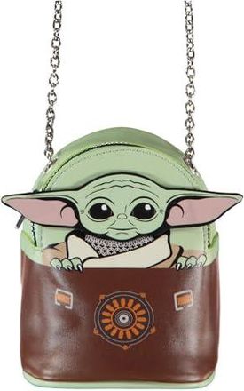 Star Wars The Mandalorian - Grogu - Micro Bag Unisexe Sac &agrave; bandouli&egrave;re multicolore 100% Polyester