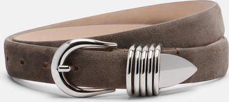 D&eacute;hanche D&eacute;hanche G&uuml;rtel Hollyhock aus Veloursleder