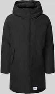 Khujo Jacke mit Label-Patch und Kapuze