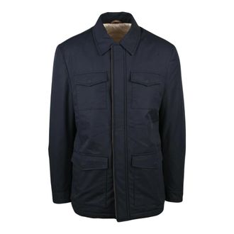 LUIGI BORRELLI NAPOLI Giaccone - Homme - Vestes - Bleu - Taille: 2XL