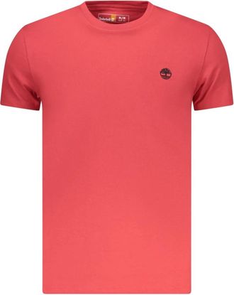 Timberland Homme, Tops, Rouge, Taille: 3XL T-shirt &agrave; manches courtes