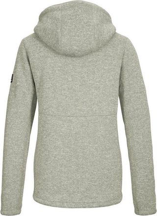 Killtec Fleecejacke KOW 41 WMN KNTFLC JCKT Strickfleecejacke mit Teddyfutter, Kapuze, verschlie&szlig;bare Taschen