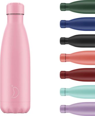 Chilly's Original Trinkflasche - Isolierflasche aus Edelstahl, wiederverwendbare Thermoflasche für heiße & kalte Getränke - Auslaufsicher, kein Schwitzen - Pas