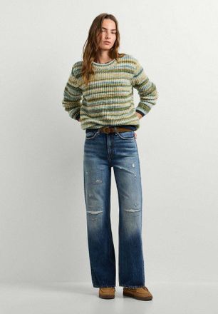 Pepe Jeans London V-Ausschnitt-Pullover Jumper AKIRA