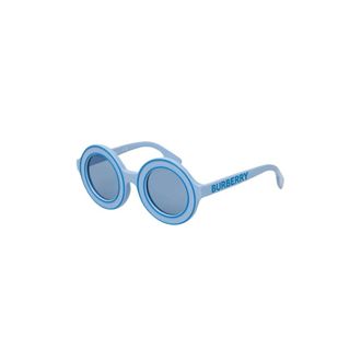 Burberry Lunettes de soleil rondes Jb4386 - unisex - Accessoires - Bleu - Taille: 40 MM