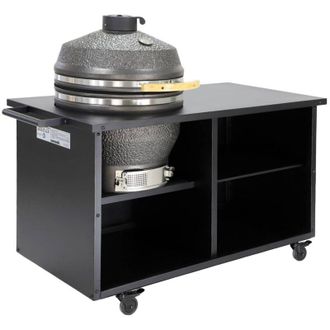 Sweeek Holzkohlegrill, Smoker mit Rollen und Abdeckung