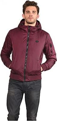 Kaporal Blouson Homme Nuit Merlot, Rouge, Large
