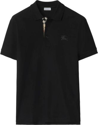 Burberry Homme, Tops, Noir, Taille: 2XL Polo