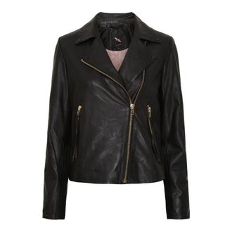 BTF-CPH Lederjacken - - Jackets - Damen - Schwarzk - 2XL
