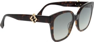 Fendi Stylische Sonnenbrille mit einzigartigem Design - - Accessories - unisex - Schwarzk - ONE SIZE