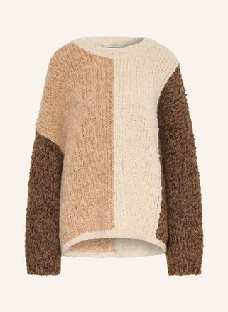 by Aylin Koenig By Aylin Koenig Oversized-Pullover Berthold Mit Alpaka beige