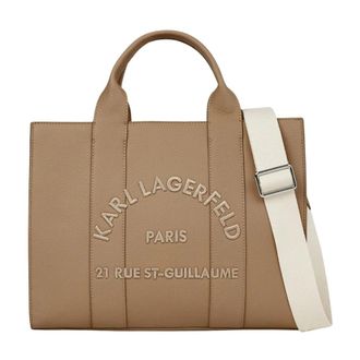 Karl Lagerfeld Rue St-Guillaume Medium Tote Bag - - Bags - Damen - Braun - ONE SIZE