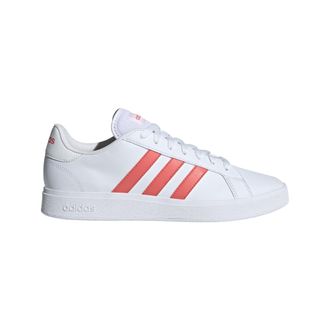 adidas Herren Grand Court Base 2.0 Shoes Schuhe, Cloud White/preloved Scarlet/Cloud White, 46 EU