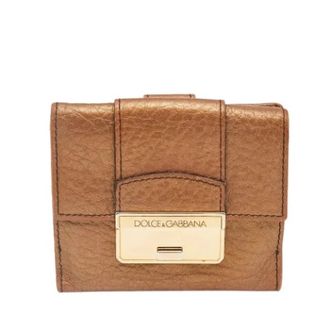 Dolce & Gabbana Pre-owned Compact Wallet - - Pre-owned - Damen - Braun - ONE SIZE