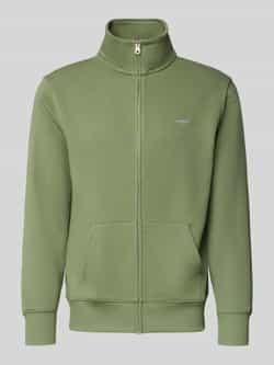 GANT Regular Fit Sweatjacke mit Stehkragen Modell Gield