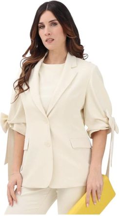 Vicolo Femme, Vestes, Blanc, Taille: 42 FR Veste Crois&eacute;e
