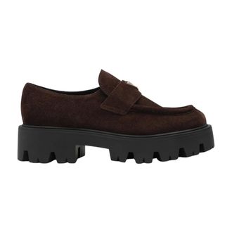 Prada Damen, Schuhe, Braun, 38 1/2 EUGr&ouml;&szlig;e