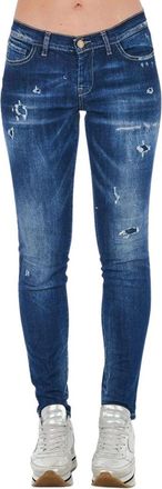 Frankie Morello Femme, Jeans, Bleu, Taille: W27 Jean Skinny Denim Femme Bleu