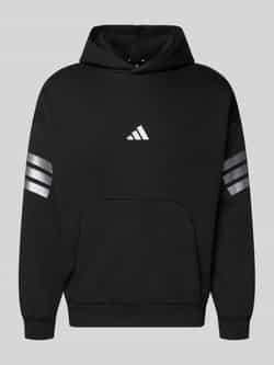adidas Hoodie mit Logo und K&auml;nguru-Tasche