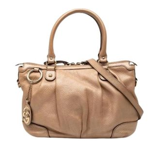 Gucci Pre-owned Sukey Satchel - - Pre-owned - Damen - Beige - ONE SIZE