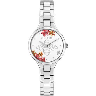 Oui & Me Montre en acier recycl&eacute;
