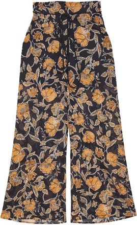 Patrizia Pepe Femme, Pantalons, Multicolore, Taille: 38 FR Pantalone in mussola di cotone