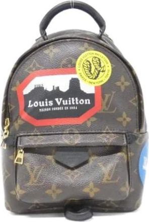 Louis Vuitton unisex, Pre-owned, Brun, Taille: ONE Size Sac &agrave; dos en toile vintage Pre-owned