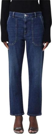 Pinko Pinko, Femme, Jeans, Bleu, Taille: W25 Jean en denim &agrave; jambes droites