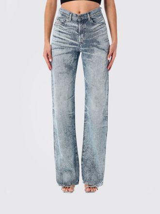 Diesel Jeans DIESEL Femme couleur Bleu