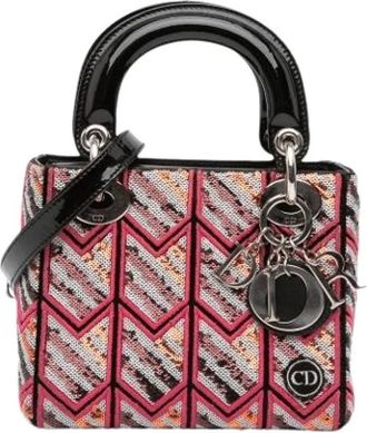 Dior Sac Lady Dior doccasion - Femme - Pre-owned - Multicolore - Taille: ONE Size