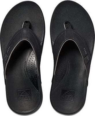 Reef Reef Tongs pour homme Cushion Spring, Noir/gris, 40 EU