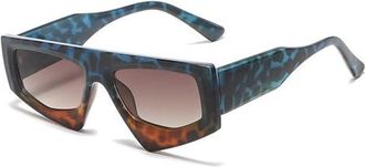 Generic Lunettes De Soleil D&eacute;coratives For Photos De F&ecirc;te Et De Vacances, For Hommes Et Femmes(Blue)