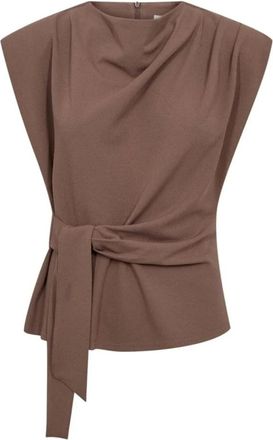 Co'Couture Femme, Blouses et Chemises, Brun, Taille: 42 FR Blouse
