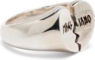 Magliano unisex, Accessoires, Gris, Taille: S Broken Heart Ring