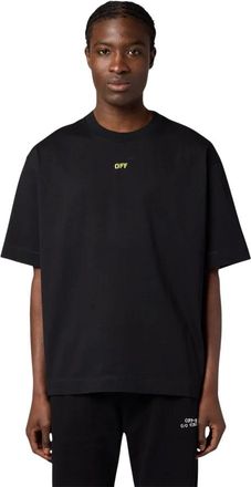 Off-white Homme, Tops, Noir, Taille: XL Dark Slime Arrow T-shirt