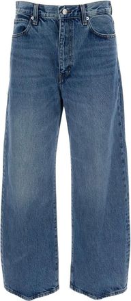 Frame Denim Femme, Jeans, Bleu, Taille: W26 The Bow Crop Jeans