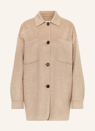 Max Mara Cabanjacke Panno Aus Cashmere beige
