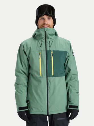 Quiksilver Snowboardjacke Sycamore Solid 20K EQYTJ03502 Gr&uuml;n Modern Fit