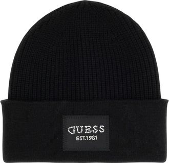 Guess Aw5631 Vis01 Beanie - - Accessories - Damen - Schwarzk - M