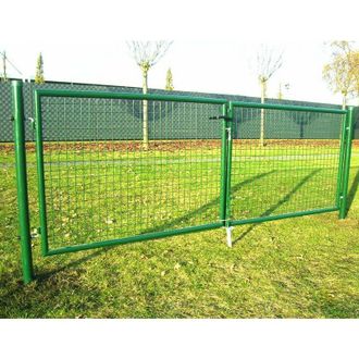 Apex Doppelfl&uuml;geltor 300x100cm Gartentor Gartenzaun 55389 Tor Fl&uuml;geltor Hoftor 3m