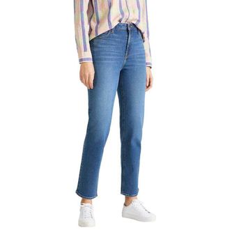 Lee Damen Carol Droit Straight Jeans, Blau (Mid Bellevue Gx), W31/L31