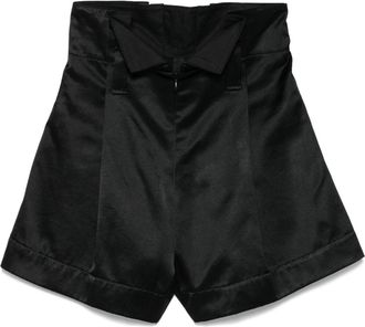 Vivienne Westwood short en satin (années 1916-1917) - Noir