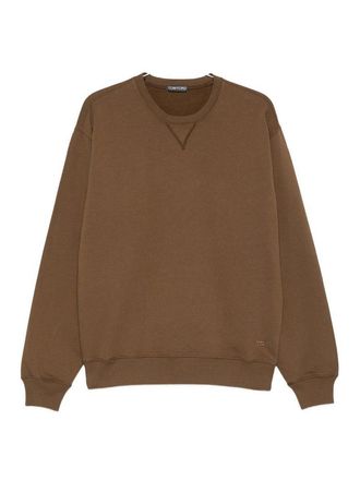 Tom Ford Pull Col Rond - Marron