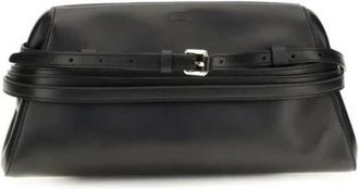 Moschino Logo Schnallen Clutch Bag - - Bags - Damen - Schwarzk - ONE SIZE
