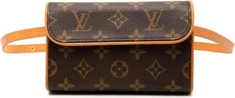 Louis Vuitton Bauchtaschen - Monogram Pochette Florentine - Gr. ONE SIZE - in Braun - f&uuml;r Damen