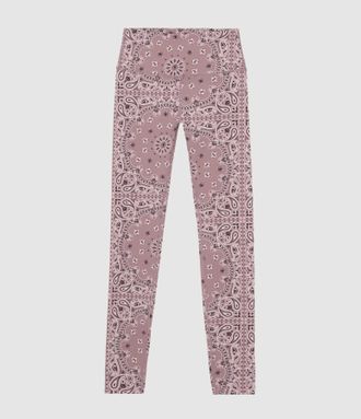 Arizona Love Legging Yoga Dusty Rose Bandana